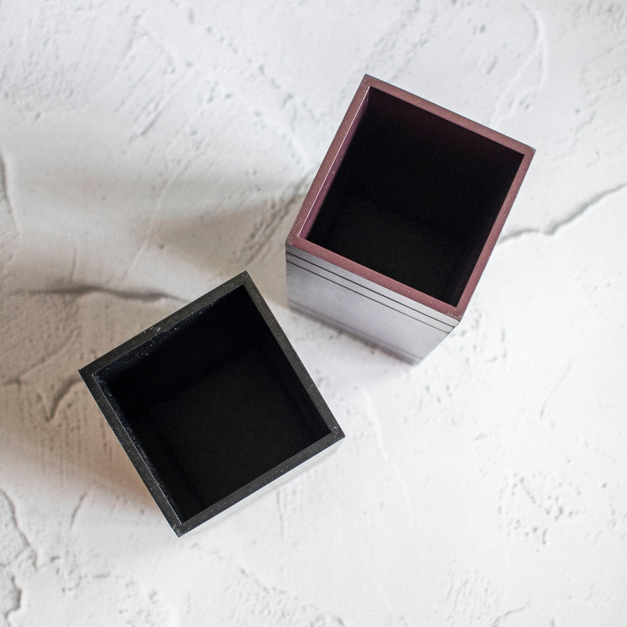 Cuboid Flower Vase | In Black & Ebony – Ebony Woodcrafts